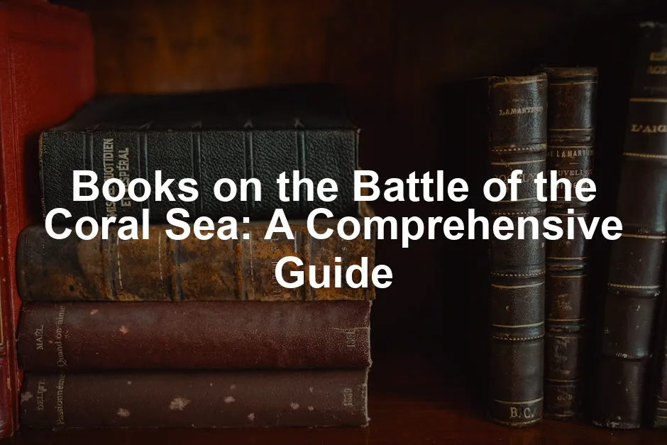 Books on the Battle of the Coral Sea: A Comprehensive Guide