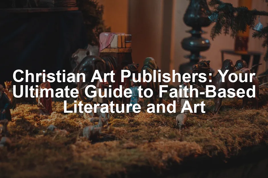 Christian Art Publishers: Your Ultimate Guide to Faith-Based Literature ...
