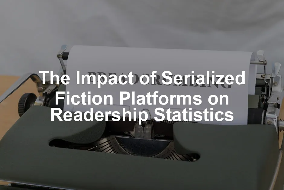 The Impact of Serialized Fiction Platforms on Readership Statistics