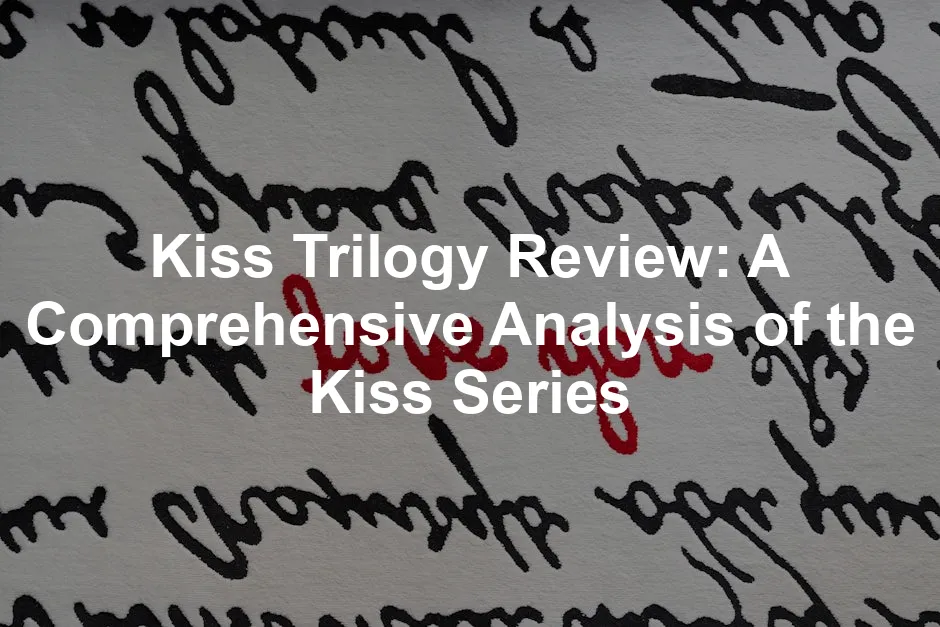 Kiss Trilogy Review: A Comprehensive Analysis of the Kiss Series