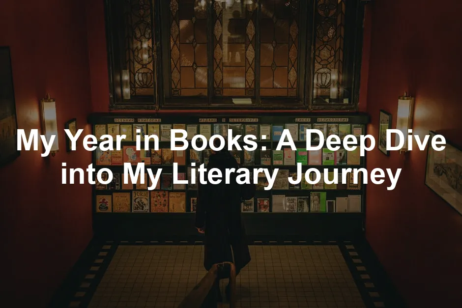 My Year in Books: A Deep Dive into My Literary Journey