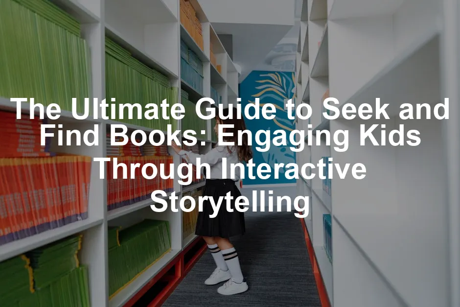 The Ultimate Guide to Seek and Find Books: Engaging Kids Through ...