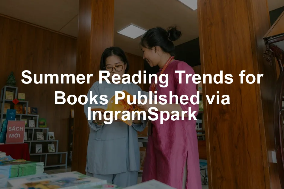 Summer Reading Trends for Books Published via IngramSpark