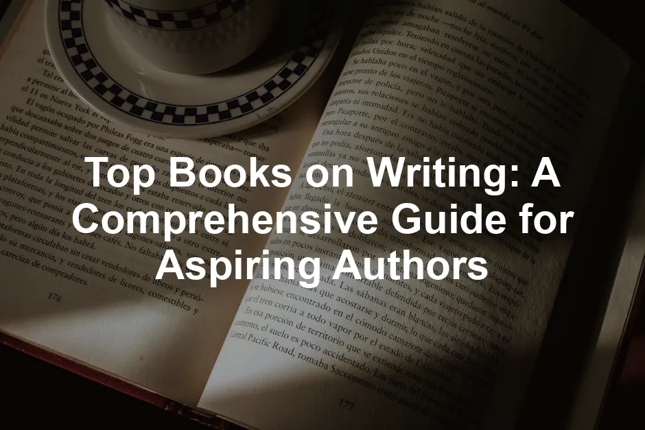Top Books on Writing: A Comprehensive Guide for Aspiring Authors