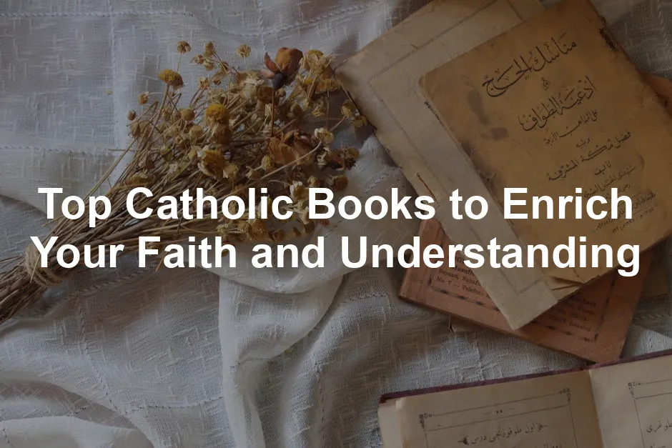 Top Catholic Books to Enrich Your Faith and Understanding