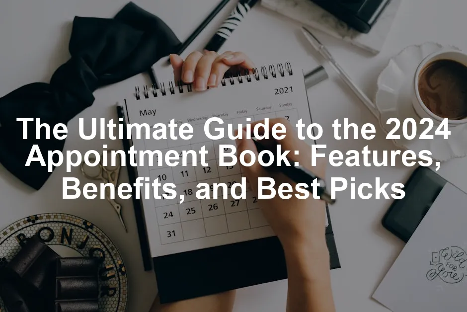 The Ultimate Guide to the 2024 Appointment Book: Features, Benefits ...