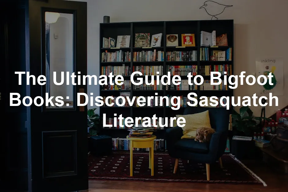The Ultimate Guide to Bigfoot Books: Discovering Sasquatch Literature