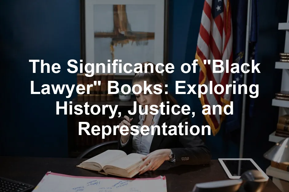 The Significance of "Black Lawyer" Books: Exploring History, Justice ...
