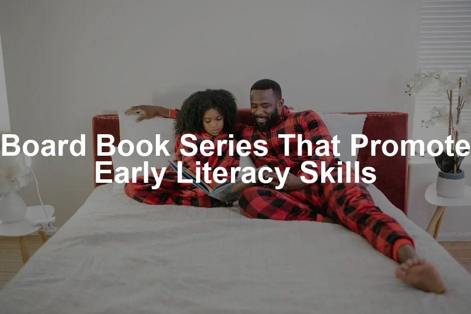 Board Book Series That Promote Early Literacy Skills