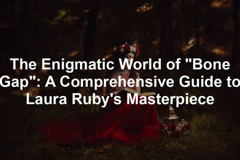 The Enigmatic World of "Bone Gap": A Comprehensive Guide to Laura Ruby's Masterpiece
