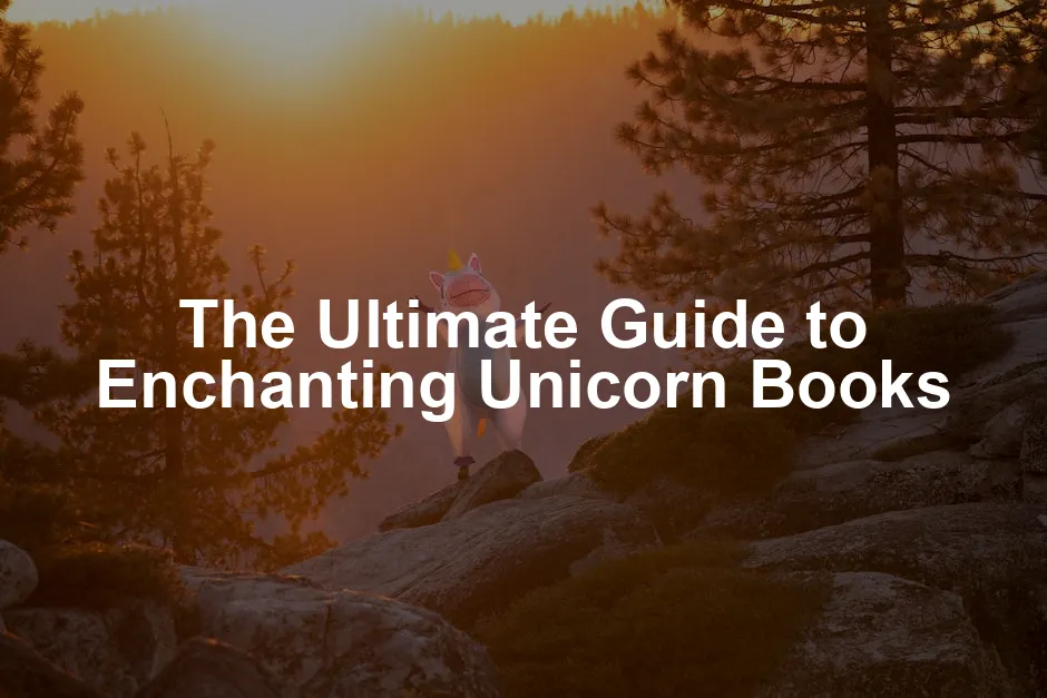 The Ultimate Guide to Enchanting Unicorn Books