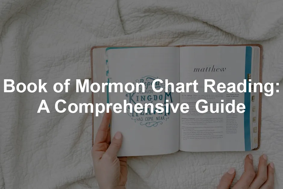 Book of Mormon Chart Reading: A Comprehensive Guide