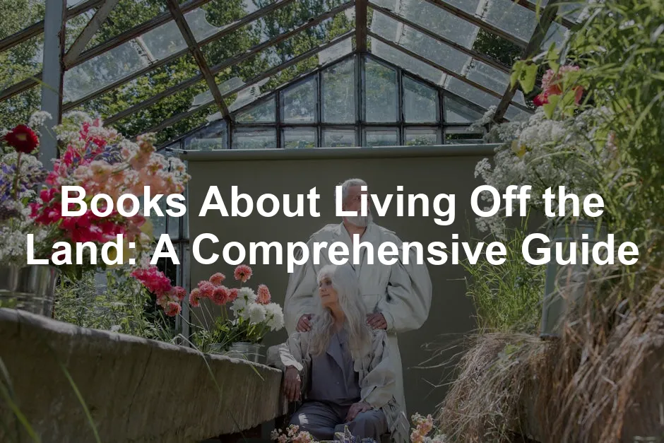 Books About Living Off the Land: A Comprehensive Guide