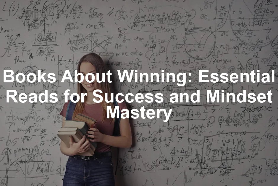 Books About Winning: Essential Reads for Success and Mindset Mastery