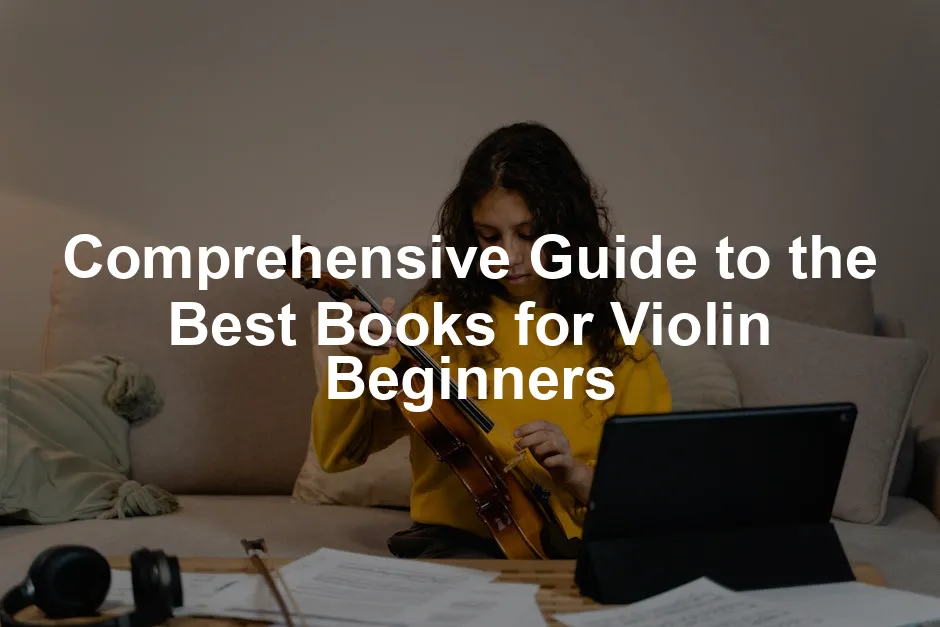 Comprehensive Guide to the Best Books for Violin Beginners