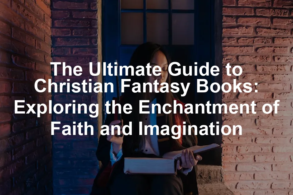 The Ultimate Guide to Christian Fantasy Books: Exploring the ...