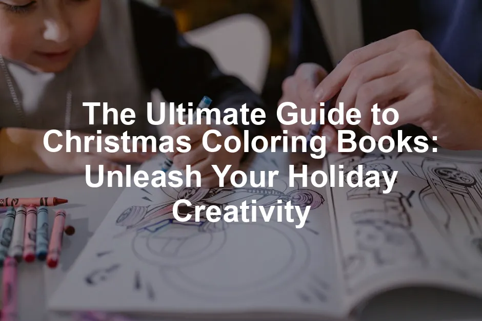The Ultimate Guide to Christmas Coloring Books: Unleash Your Holiday ...