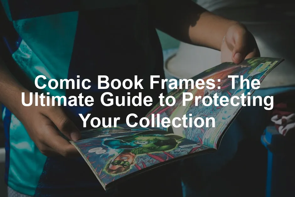 Comic Book Frames: The Ultimate Guide to Protecting Your Collection