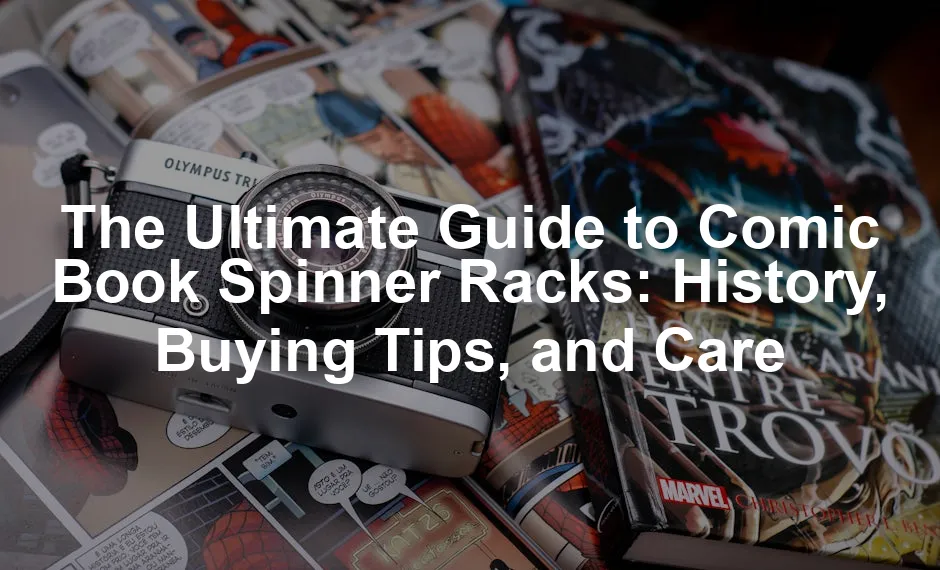 The Ultimate Guide to Comic Book Spinner Racks: History, Buying Tips, and Care
