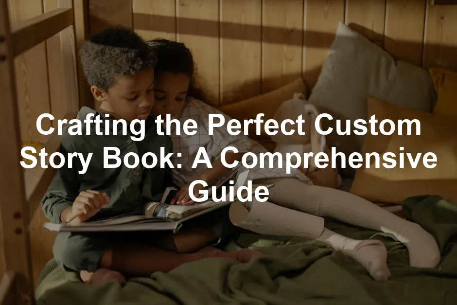 Crafting the Perfect Custom Story Book: A Comprehensive Guide