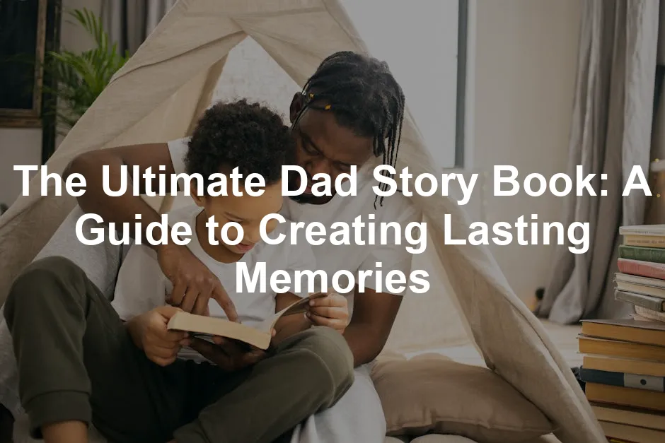 The Ultimate Dad Story Book: A Guide to Creating Lasting Memories