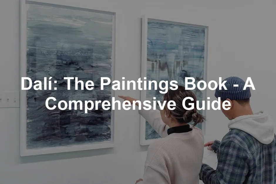 Dalí: The Paintings Book - A Comprehensive Guide