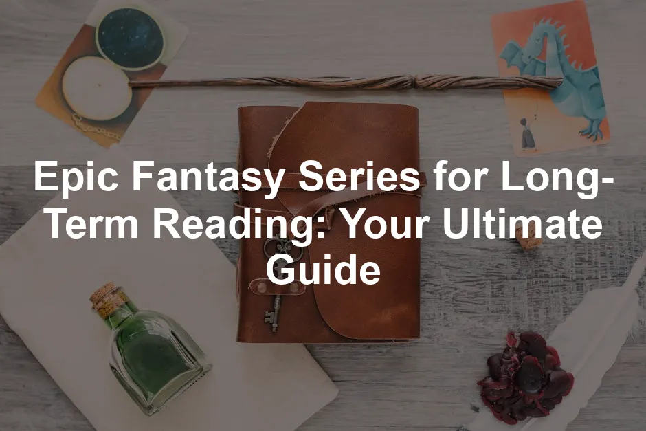 Epic Fantasy Series for Long-Term Reading: Your Ultimate Guide