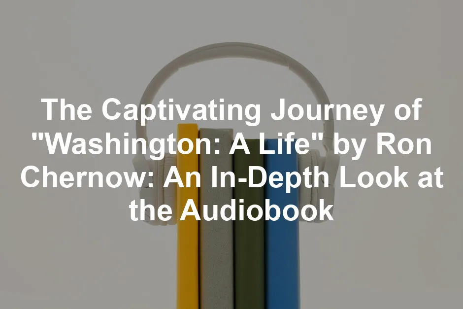 The Captivating Journey of "Washington: A Life" by Ron Chernow: An In ...