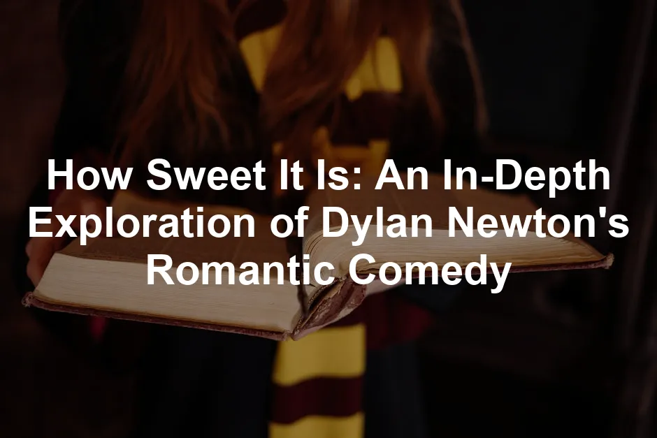 How Sweet It Is: An In-Depth Exploration of Dylan Newton's Romantic Comedy