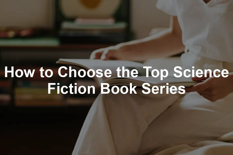 How to Choose the Top Science Fiction Book Series