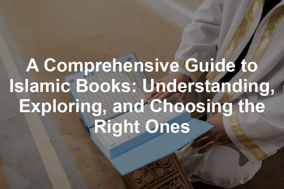 A Comprehensive Guide to Islamic Books: Understanding, Exploring, and ...