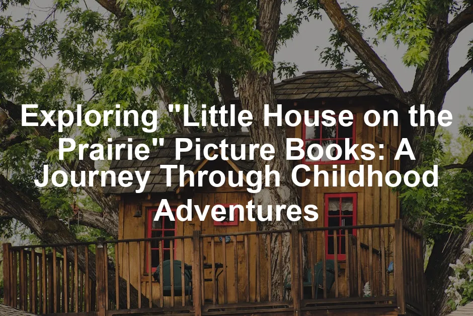 Exploring "Little House on the Prairie" Picture Books: A Journey ...