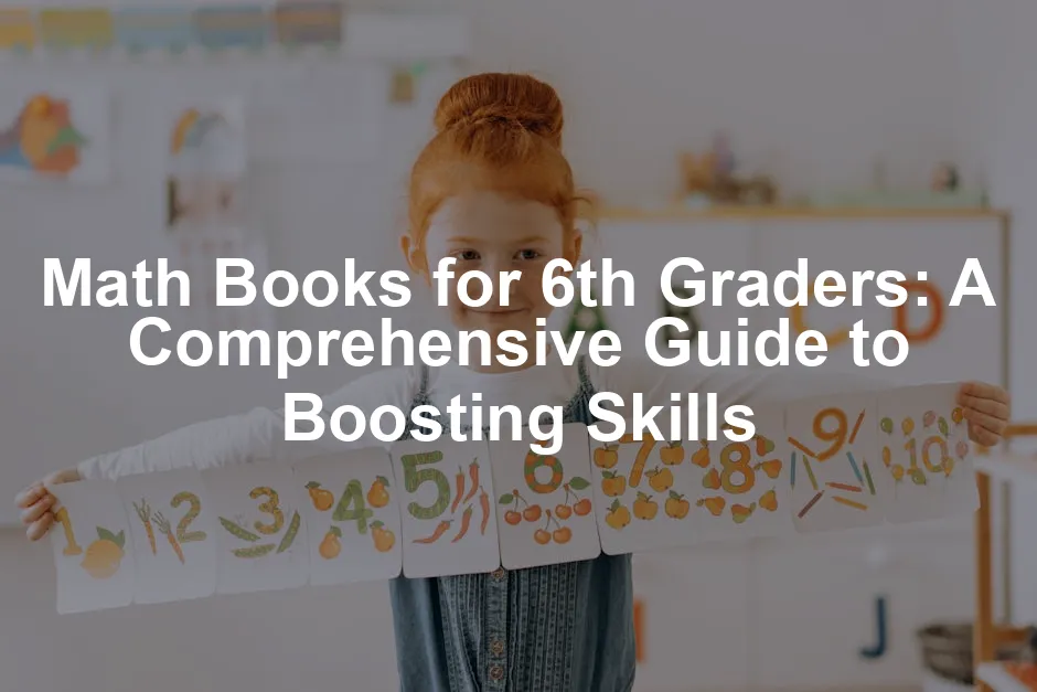 Math Books for 6th Graders: A Comprehensive Guide to Boosting Skills