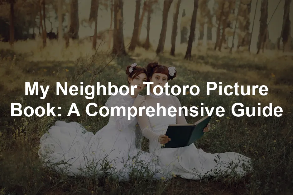 My Neighbor Totoro Picture Book: A Comprehensive Guide