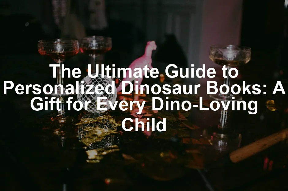 The Ultimate Guide to Personalized Dinosaur Books: A Gift for Every ...
