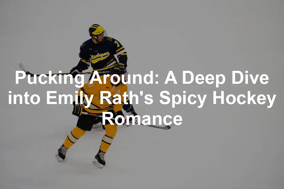 Pucking Around: A Deep Dive into Emily Rath's Spicy Hockey Romance