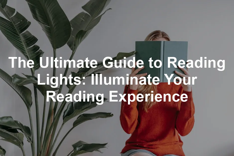 The Ultimate Guide to Reading Lights: Illuminate Your Reading Experience