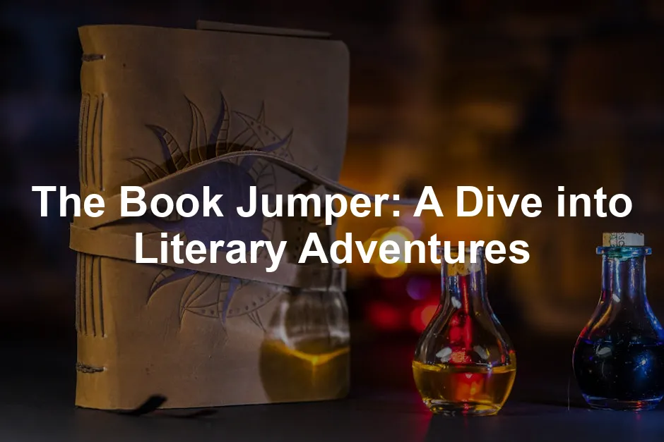 The Book Jumper: A Dive into Literary Adventures