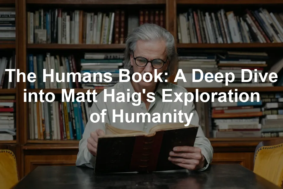 The Humans Book: A Deep Dive into Matt Haig's Exploration of Humanity
