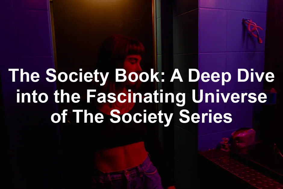The Society Book: A Deep Dive into the Fascinating Universe of The ...