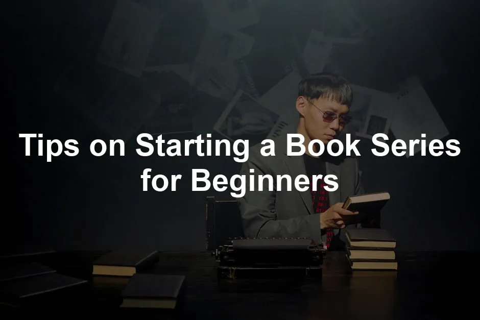 Tips on Starting a Book Series for Beginners