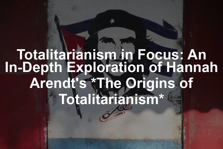 Totalitarianism in Focus: An In-Depth Exploration of Hannah Arendt's ...