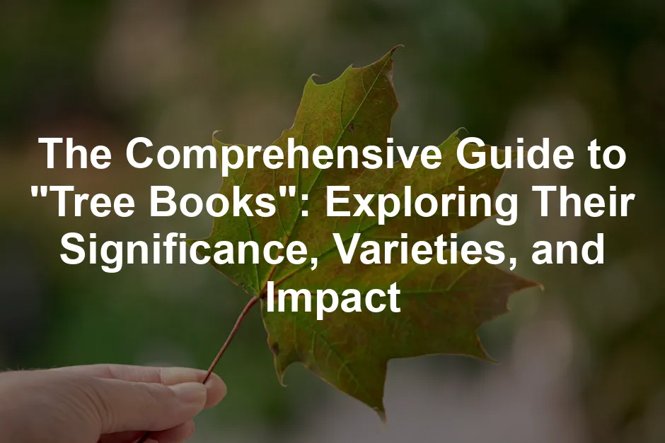The Comprehensive Guide to "Tree Books": Exploring Their Significance ...