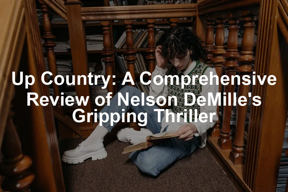 Up Country: A Comprehensive Review of Nelson DeMille's Gripping Thriller