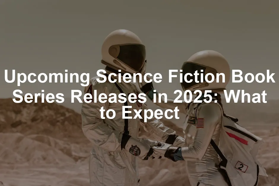 Upcoming Science Fiction Book Series Releases in 2025: What to Expect