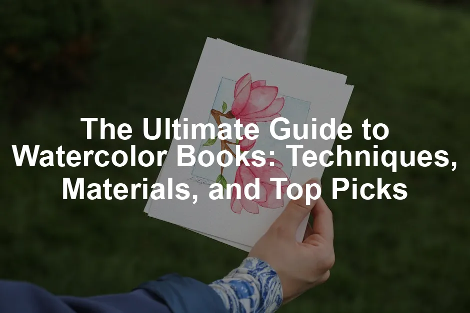 The Ultimate Guide to Watercolor Books: Techniques, Materials, and Top ...