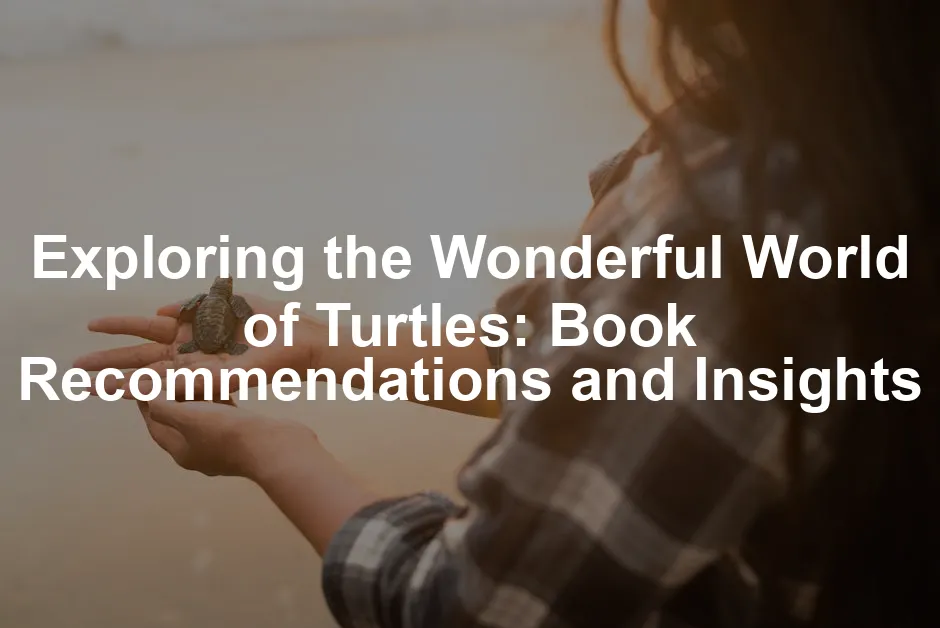 Exploring the Wonderful World of Turtles: Book Recommendations and Insights