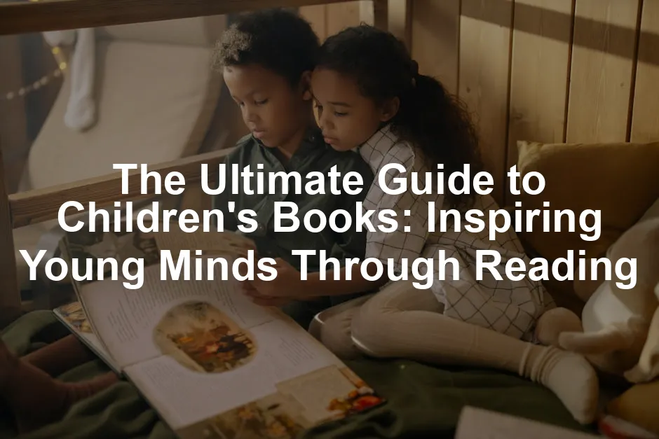 The Ultimate Guide to Children's Books: Inspiring Young Minds Through ...