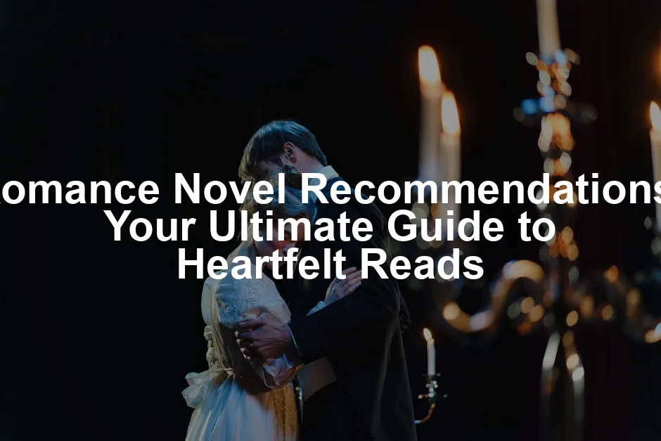 Romance Novel Recommendations: Your Ultimate Guide to Heartfelt Reads