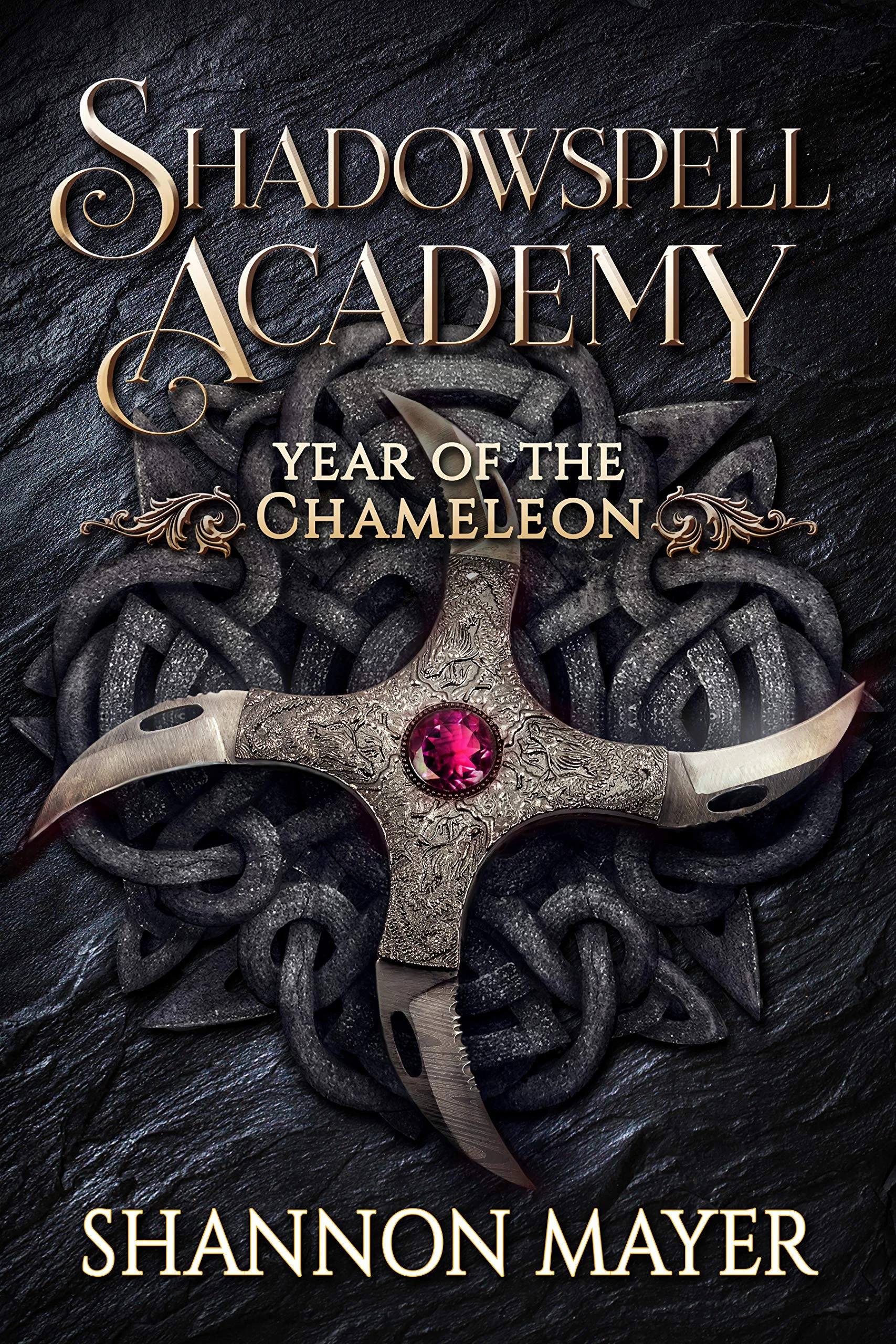 Summary of 'Shadowspell Academy #4: Year of the Chameleon' by Shannon Mayer